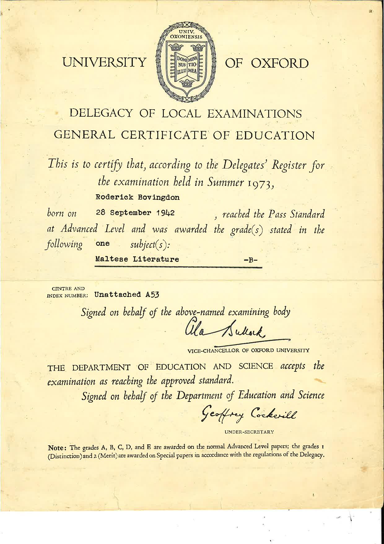 Nitkellmu ma’ Roderick Bovingdon, Ir-Rigu – Omar Seguna